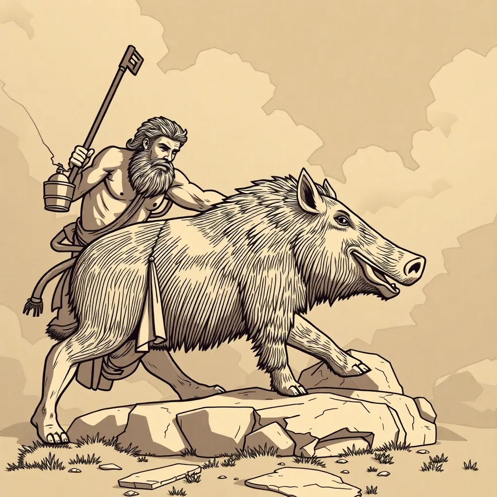 Heracles and the Erymanthian Boar: Exploring the Fourth Labor - Greek ...