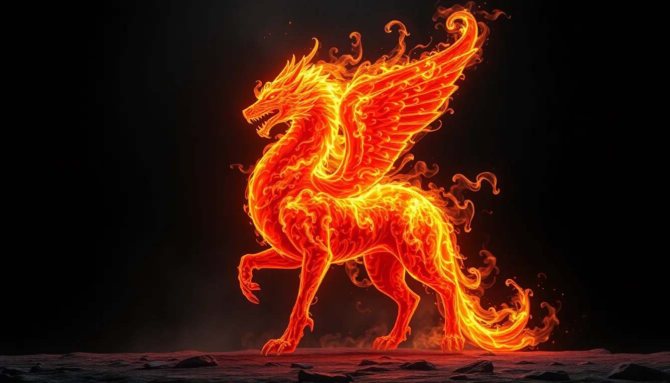 The Chimera and Its Connection to the Element of Fire - Greek Mythology