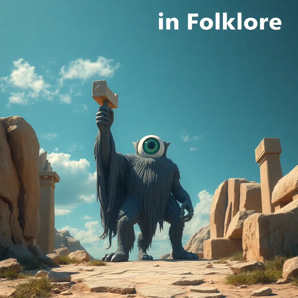 The Cyclops in Folklore: Global Perspectives on the One-Eyed Giant ...