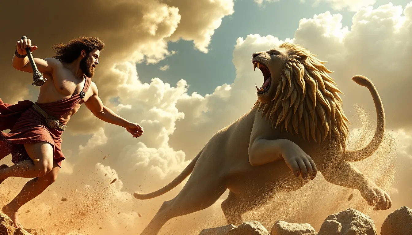 Hercules vs. the Nemean Lion: A Battle for Immortality - Greek Mythology