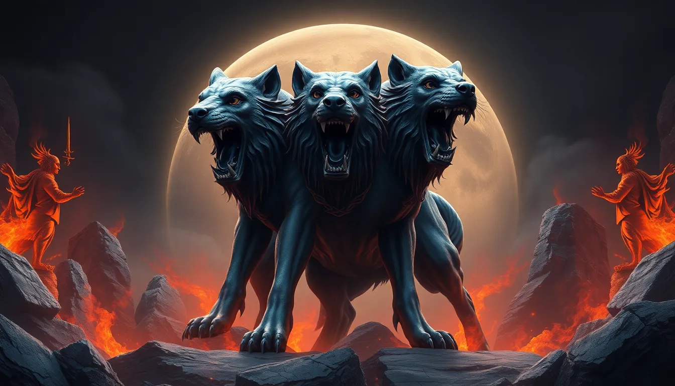 Cerberus: The Three-Headed Guardian of the Underworld - Greek Mythology